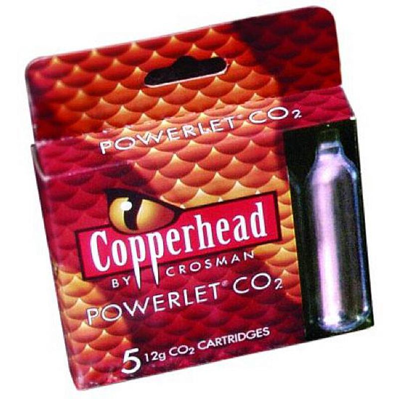 Crosman Copperhead CO2 Powerlets Stainless Steel 12 Grams 231B - Mel's ...