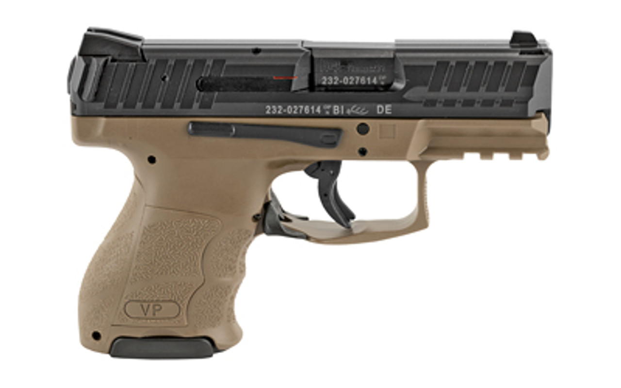 HK VP9SK Subcompact 9mm Luger 3.39" FDE (81000291) - Mel's Outdoors