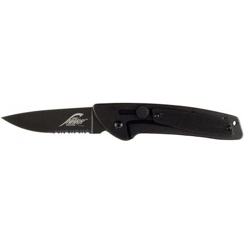 RUKO SHARK LEVER ACTION BLACK KNIFE 3" BLADE - Mel's Outdoors