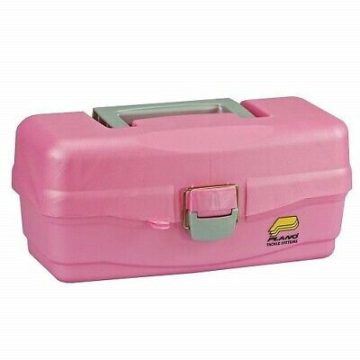 Plano Youth Pink Tackle Box With Lift Out Tray - Mel's Outdoors