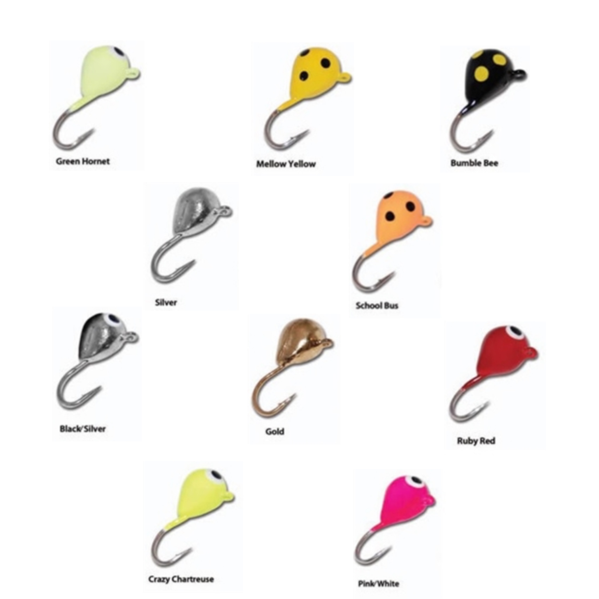 Eco Pro Tungsten Tear Drop Ice Jig - Mel's Outdoors