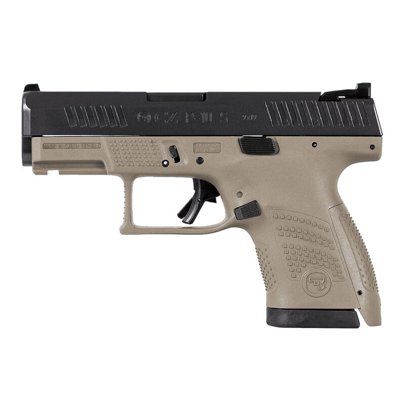 CZ P-10 S 9mm Luger Semi Auto Pistol FDE 3.5" (89561) - Mel's Outdoors