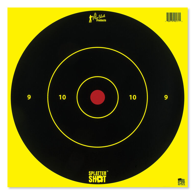 Pro-Shot Splatter Shot 12" Fluorescent Bull's-eye - Mel's Outdoors