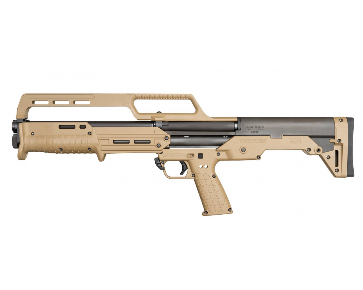 Kel-Tec KS7 Pump 12 Ga 18.5" (KS7-TAN) - Mel's Outdoors