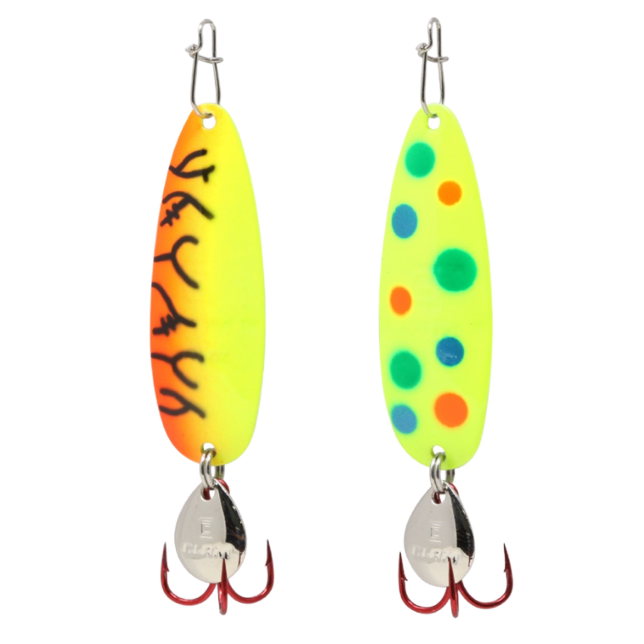 Clam Ribbon Leech Flutter Spoon MULTIPLE COLORS - Mel's Outdoors