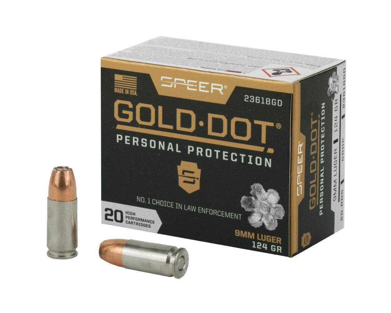 Speer Gold Dot Personal Protection 9mm Luger - Mel's Outdoors
