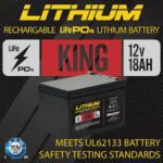 Marcum King Lithium Battery Kit - Mel's Outdoors