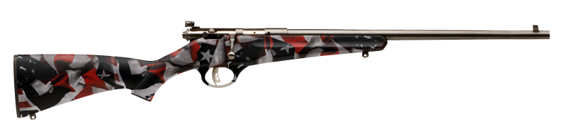 Savage Rascal Red, White, Blue 22LR 16.125" (13801) - Mel's Outdoors